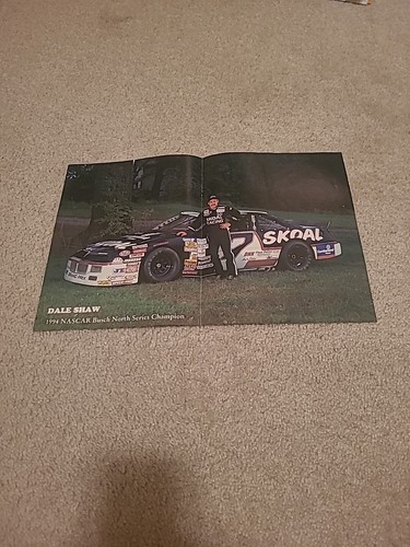Nice Dale Shaw Skoal Racing Busch North Series Champion 10.5x16" Poster ...