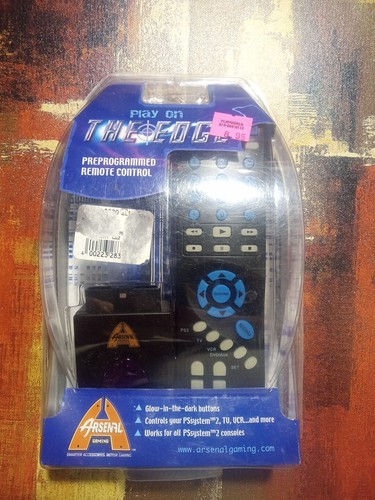 Arsenal Playstation 2 Universal TV DVD VCR PS2 CAT SAT Remote Control ...