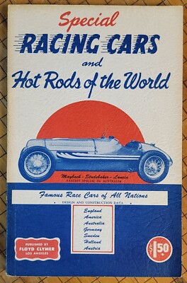 Vintage 1950 Racing Cars and HOT RODS Ford Flathead Streamliner Sprints ...