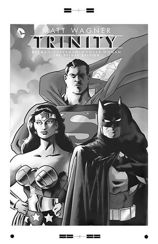 Matt Wagner Trinity Rare Large Production Art Slip Cover | eBay