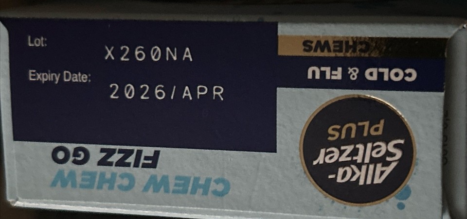 4x Alka-Seltzer Plus Cold & Flu Fizzy Chews 24 Ct. Tablets Orange ...