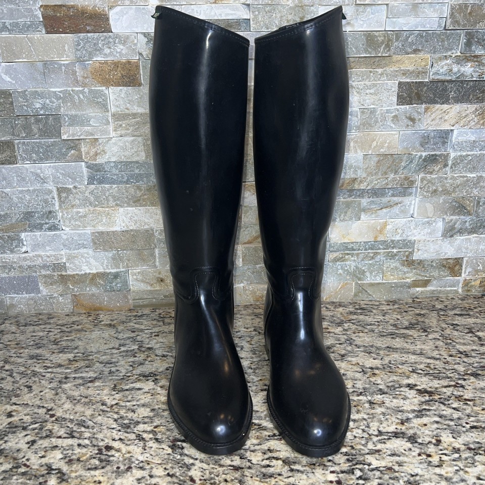 Aigle Coupe Saumur Dressage Top Rubber Horse Riding or Rain Boots US 7. ...