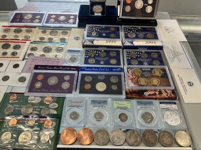 Estate Sale Coins ~ Auction Lot Silver, Bullion, ,Collection GET ALL ...