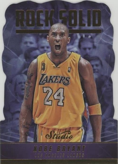 2016-17 Panini Studio - Rock Solid Kobe Bryant #RS-KB for sale online ...