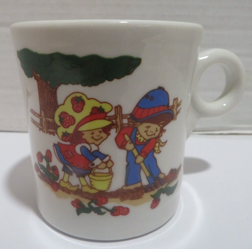Vintage Jackson China Restuarant ware Strawberry Shortcake Coffee Mug ...