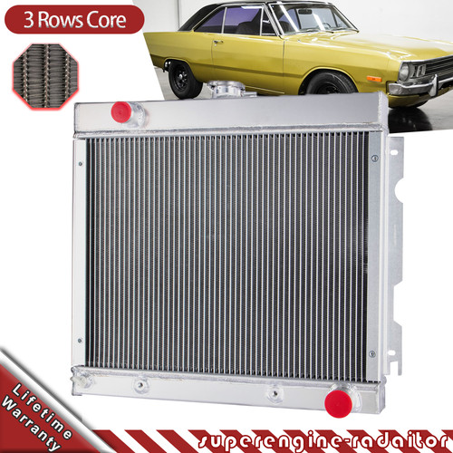 3 Rows Radiator For 1970-1972 Dodge Dart Plymouth Duster Valiant Cars ...