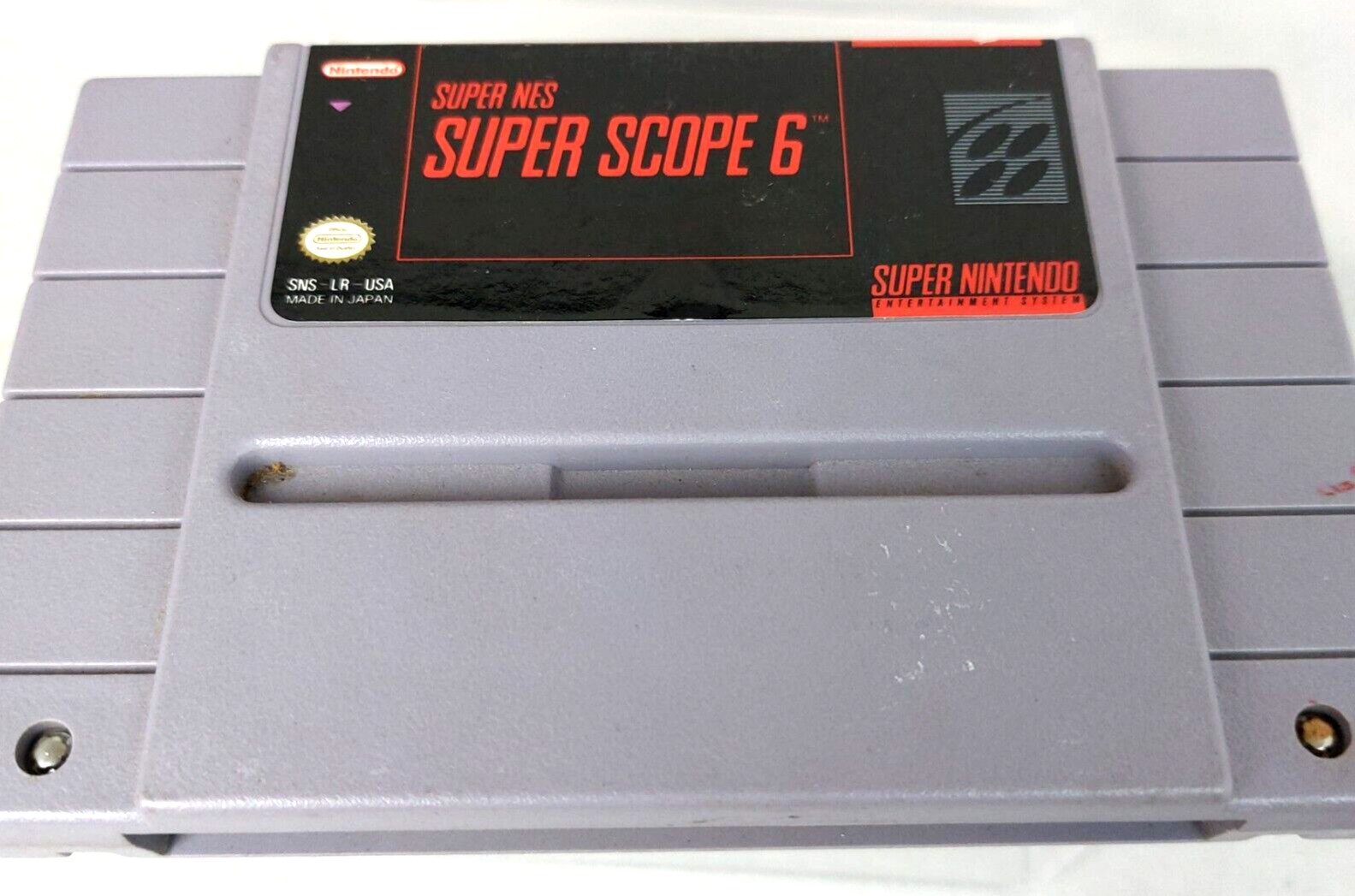 Super Nes Super Scope 6 (Super Nintendo Entertainment System 1991 SNES ...