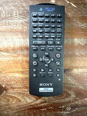 Genuine Sony PlayStation 2 SLIM PS2 DVD Remote Control SCPH-10420 #19E ...