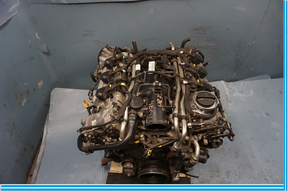 14-17 Maserati Ghibli S Q4 3.0L Twin Turbo V6 Engine W/O Turbos 48K ...