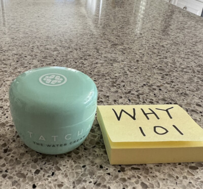 TATCHA The Water Cream Oil Free Face Moisturizer .34oz/10mL MINI Size ...