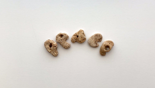 Natural Letter Shaped PEACE Rocks Beach Stone pebble art craft hag word ...