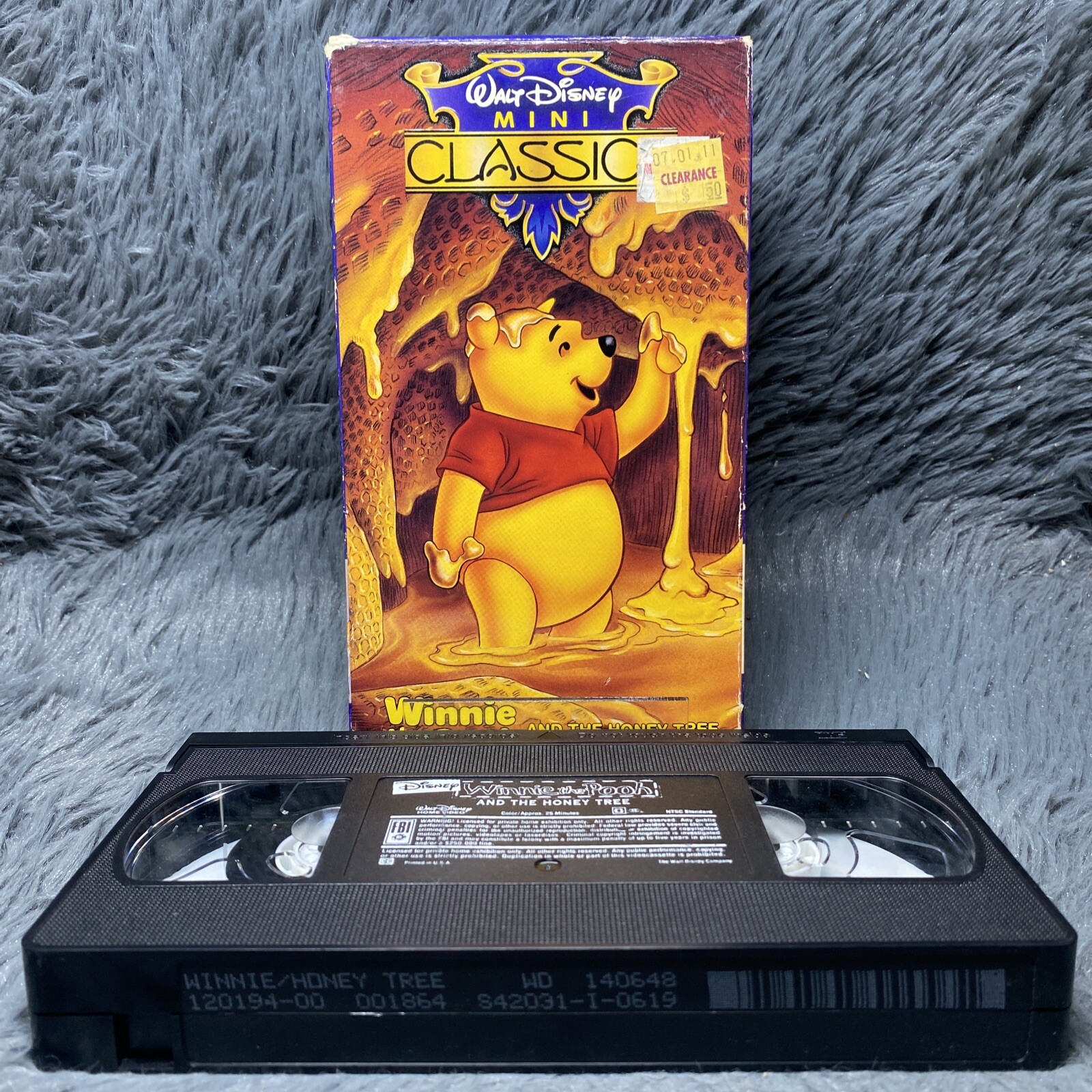 Disney Mini Classics Winnie the Pooh Honey Tree VHS Video Tape Classic ...