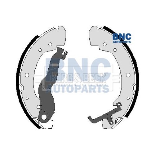 Brake Shoes Rear Set of 4 fits VW TRANSPORTER (1990-2003) | eBay