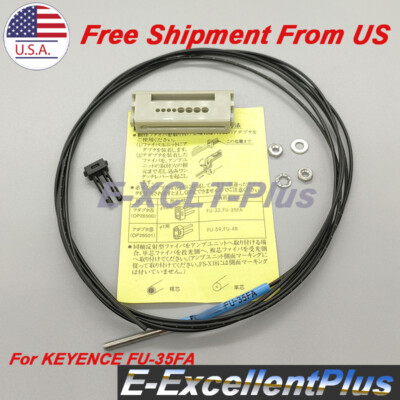 New Digital Fiber Optic Sensor For KEYENCE FU-35FA FU35FA Fiber ...