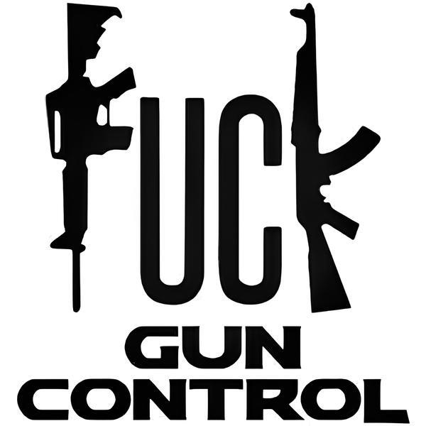 F- Gun Control Decal Sticker Window VINYL DECAL STICKER Car Laptop | eBay