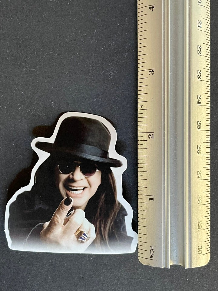 Ozzy Osbourne PoD Image Sticker Iconic 70s 80s Rock Band Osbourne for ...
