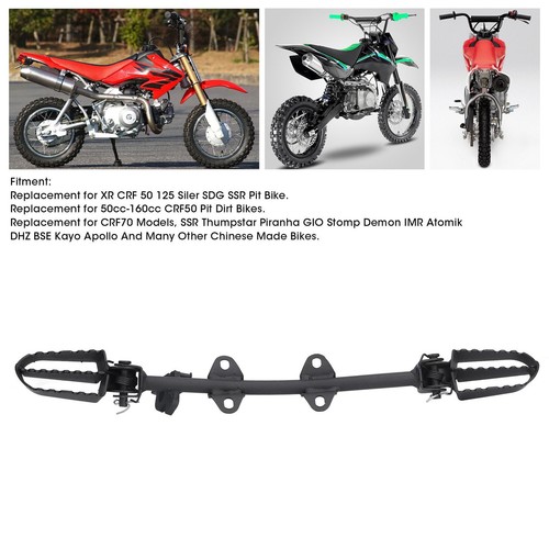 Foot Rest Mount Bracket Metal Alloy Footpeg Mount Bracket Black ...