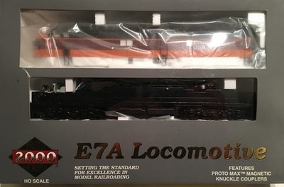 HO Proto 2000 Milwaukee Road E7 Powered Diesel Locomotive MILW #19-A | eBay
