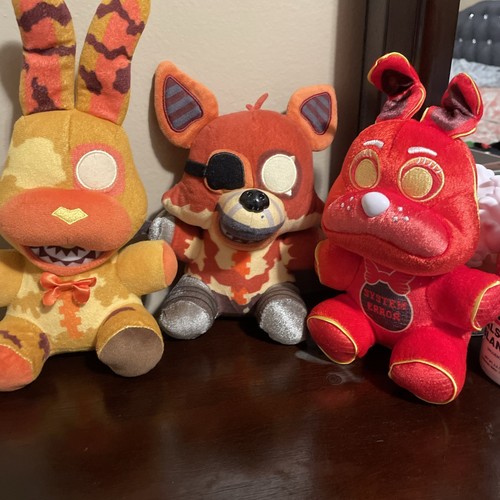 FNAF Funko 3 Plush System Error Bonnie Bundle Freddy Grim Foxy Jack-O ...