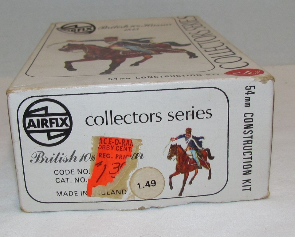 Airfix British 10th Hussar Calvary 1815 Model Kit 54mm | eBay