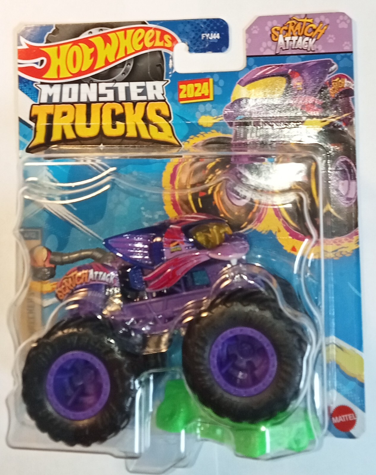 SCRATCH ATTACK Freestyle Wreckers Monster Trucks Hot Wheels Auto Die ...