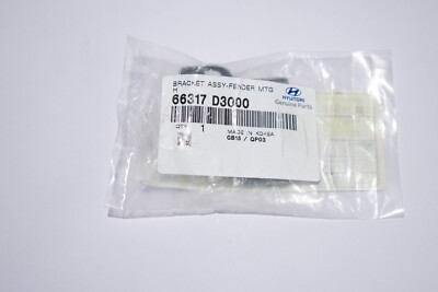 66317 D3000 NEW OEM 16 18 Hyundai Tucson Left Fender Support Bracket | eBay