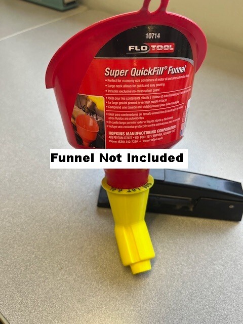 L8T GAS 6.6L Oil Funnel Adapter/Holder - GM, HD, Silverado, Sierra ...