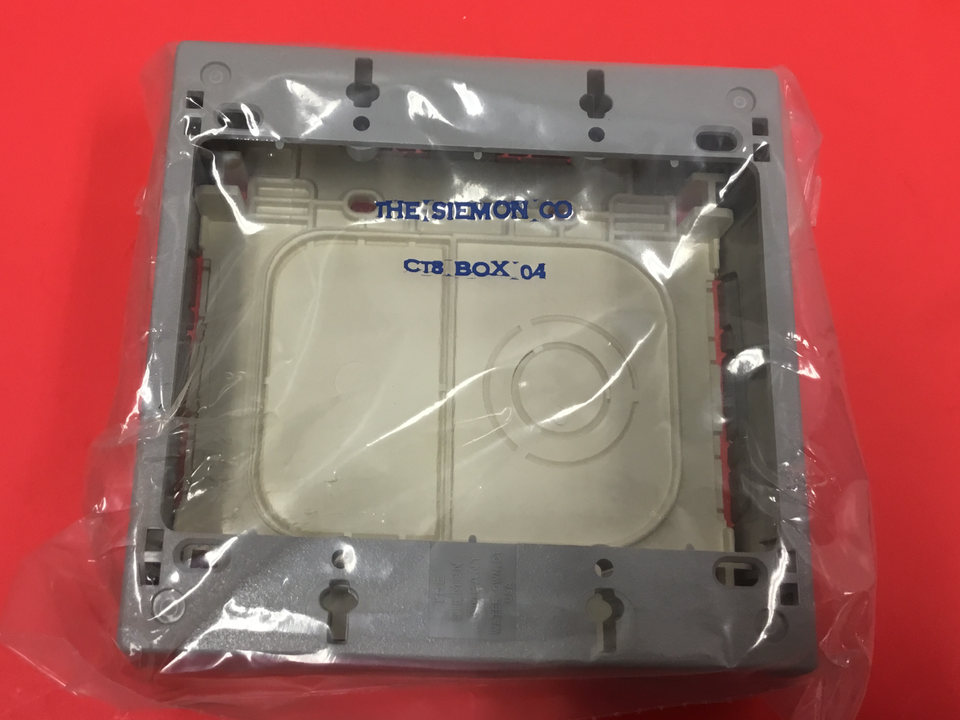 Siemon - P/N: CT8-BOX-04 - Double Gang Box - Qty. (10) - NEW | eBay