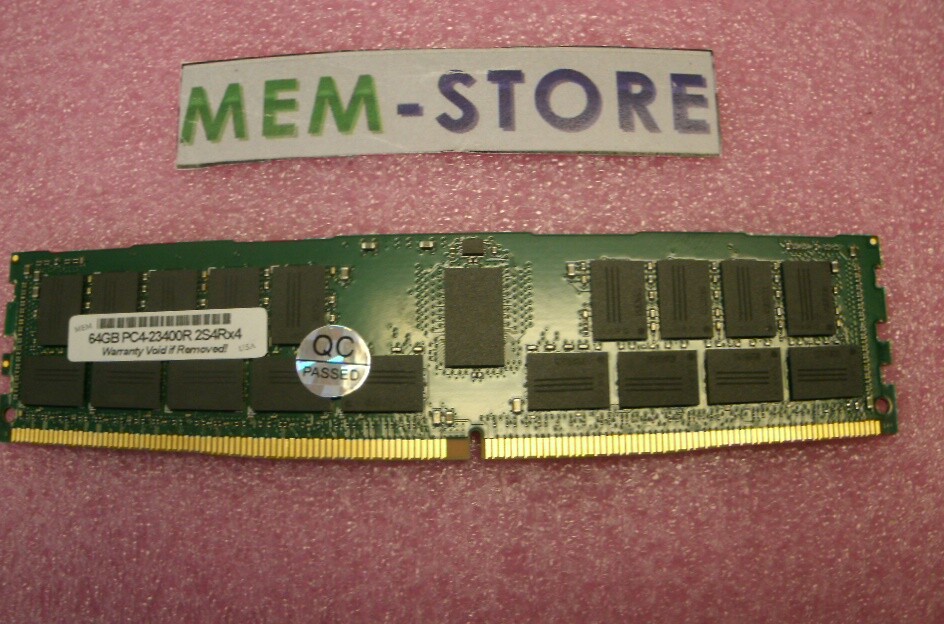 4ZC7A08710-MB 64GB DDR4 2933MHz RDIMM 3DS Memory Lenovo SR590 SR630 ...