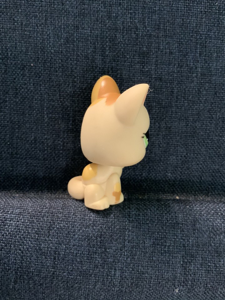 AUTHENTIC/LITTLEST PET SHOP/LPS orange white CAT/LPS CAT/LPS paw up/lps ...