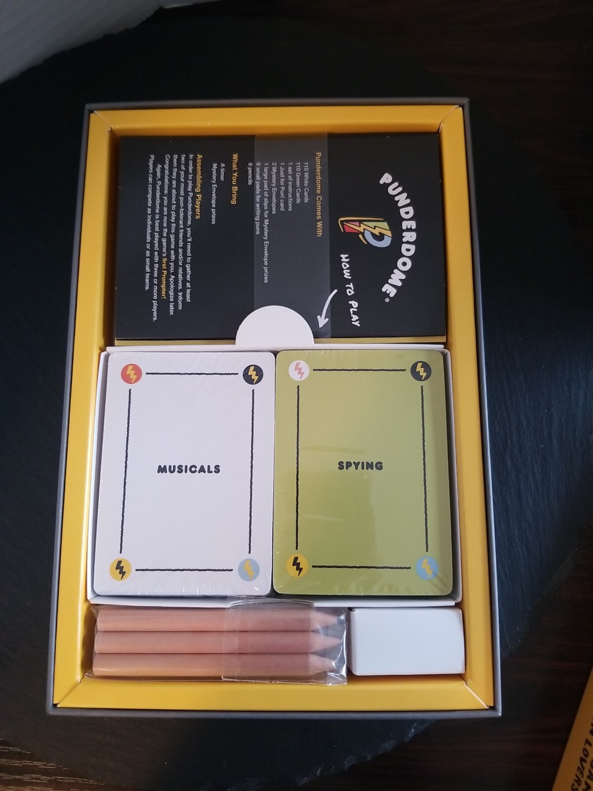 Punderdome Card Game Deluxe Edition, New in Unsealed Box, Game Night | eBay