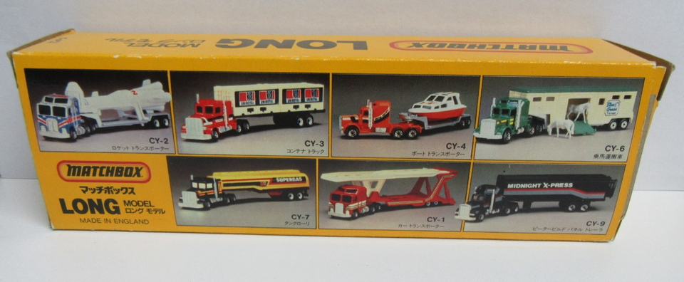 VERY RARE Japanese CY-3 Convoy BOX - Peterbilt "Federal Express ...