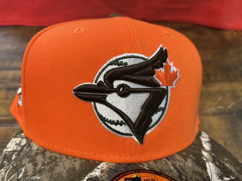 Toronto Blue Jays 1993 WS Orange New Era Fitted 7 3/4 Realtree Camo ...