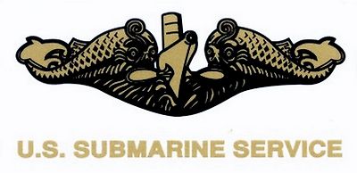 US Navy Submarine Service Gold Decal | eBay