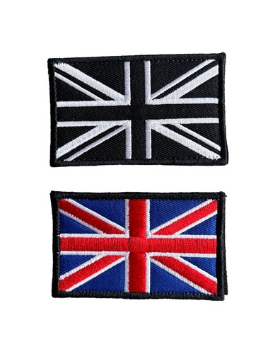 NEW - United Kingdom Union Jack Flag Embroidered Military Patches (2 Pieces) | eBay