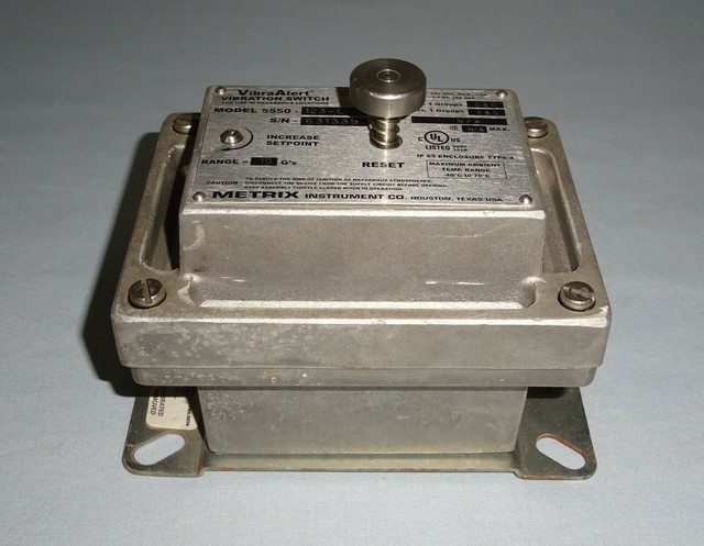 Metrix 5550-123-010 Vibration Switch 5550123010 VibraAlert Vibra Alert ...