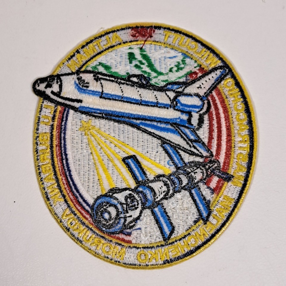 NASA Space Shuttle Atlantis STS-106 Mission Embroidered Patch | eBay