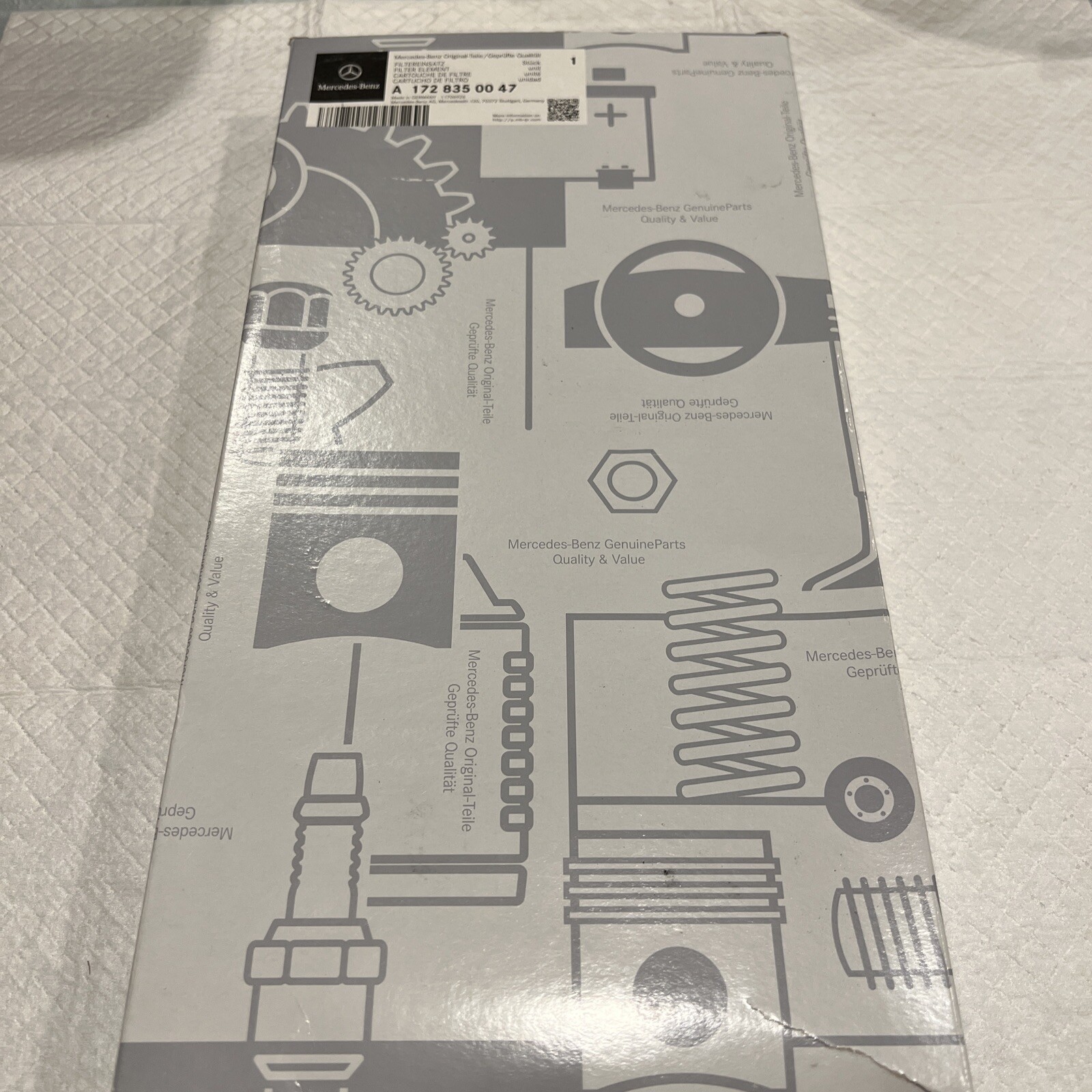 Genuine MERCEDES BENZ Cabin Air Filter OEM a 1728350047 for sale online ...