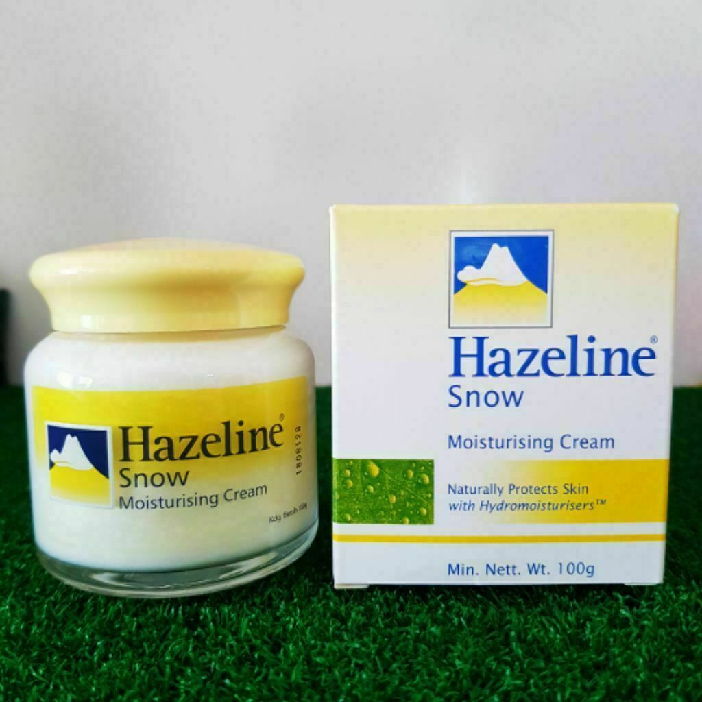 1 Pc - 100G HAZELINE Snow Moisturizing Cream Whitening Natural Protect ...