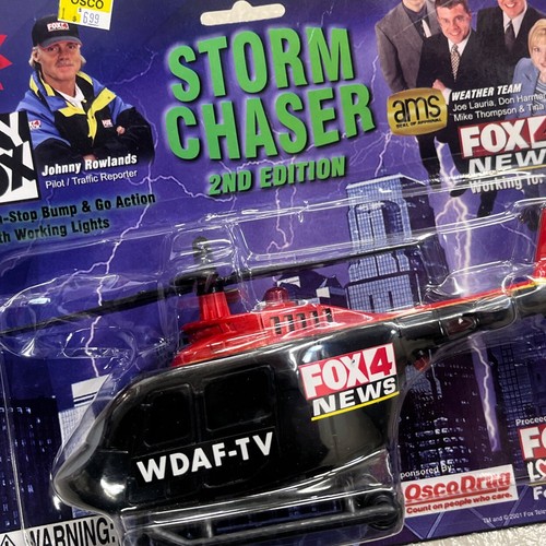 Vintage 2000 Johnny Rowlands SkyFox WDAF-TV Fox 4 News Helicopter Kansas City | eBay