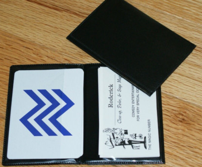 4-pocket packet wallets (set of 2) -- handy pocket management tools ...