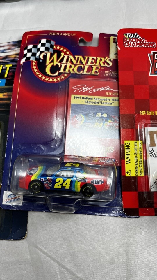 LOT OF 9 NEW OLD STOCK 1/64 SCALE NASCAR DIECAST STOCK CARS 92-05 | eBay