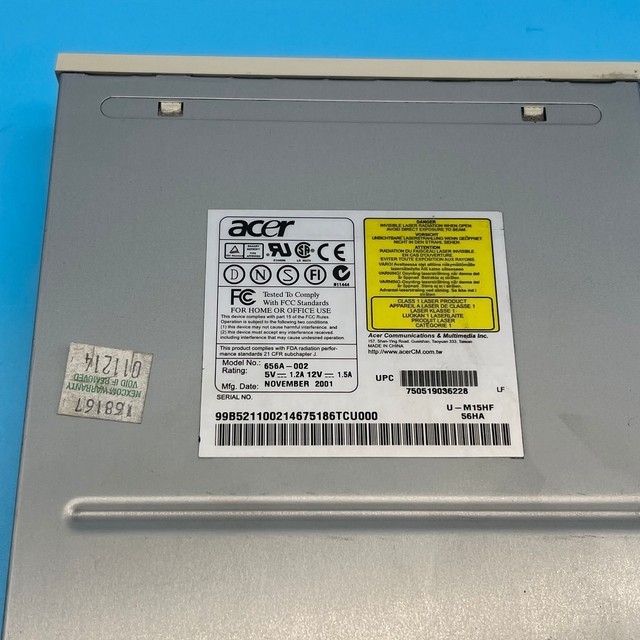Acer 56x Cd-rom Drive 656a-002 IDE Interface CD 656a for sale online | eBay