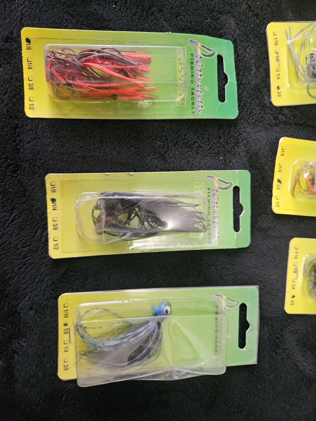 WAHOO BRAND WHOLESALE FISHING LOT OF 10 PCKS PREMIUM FISHING TACKLE ...
