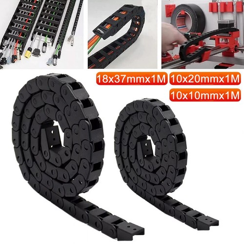 Cable Carrier Drag Chain Plastic Towline Machine Tool Nested 1M 10/20 ...