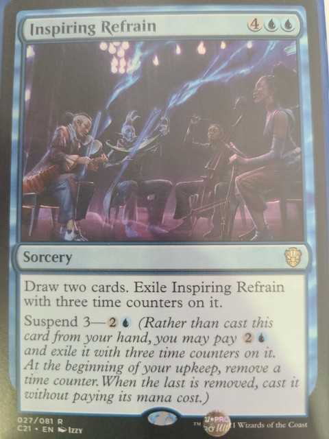 MTG Inspiring Refrain Commander 2021 027/081 Regular Rare for sale ...