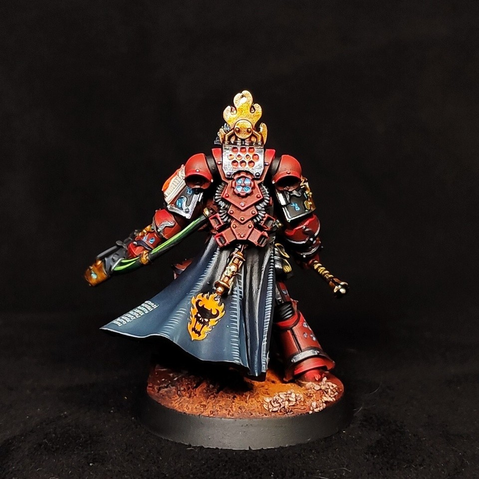 Word Bearers - Legion Praetor painted Warhammer 40k Horus Heresy Chaos ...