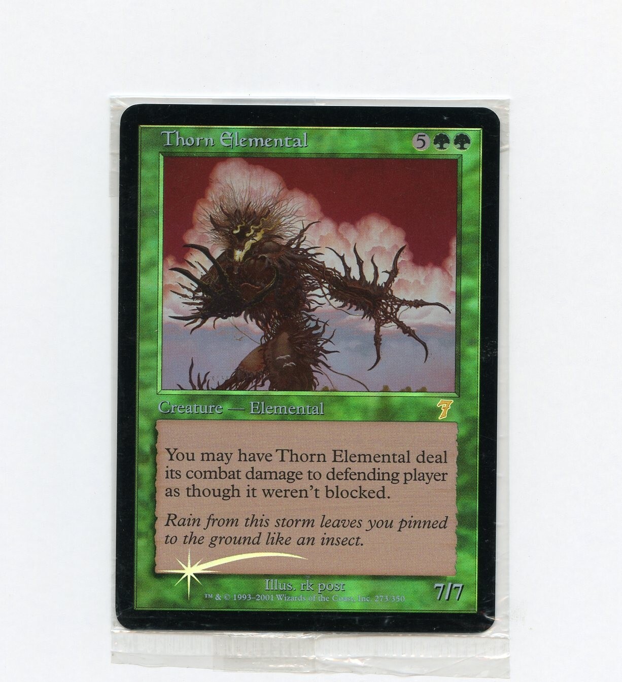 Thorn Elemental 7th Edition sealed NM Magic the Gathering MtG b | eBay