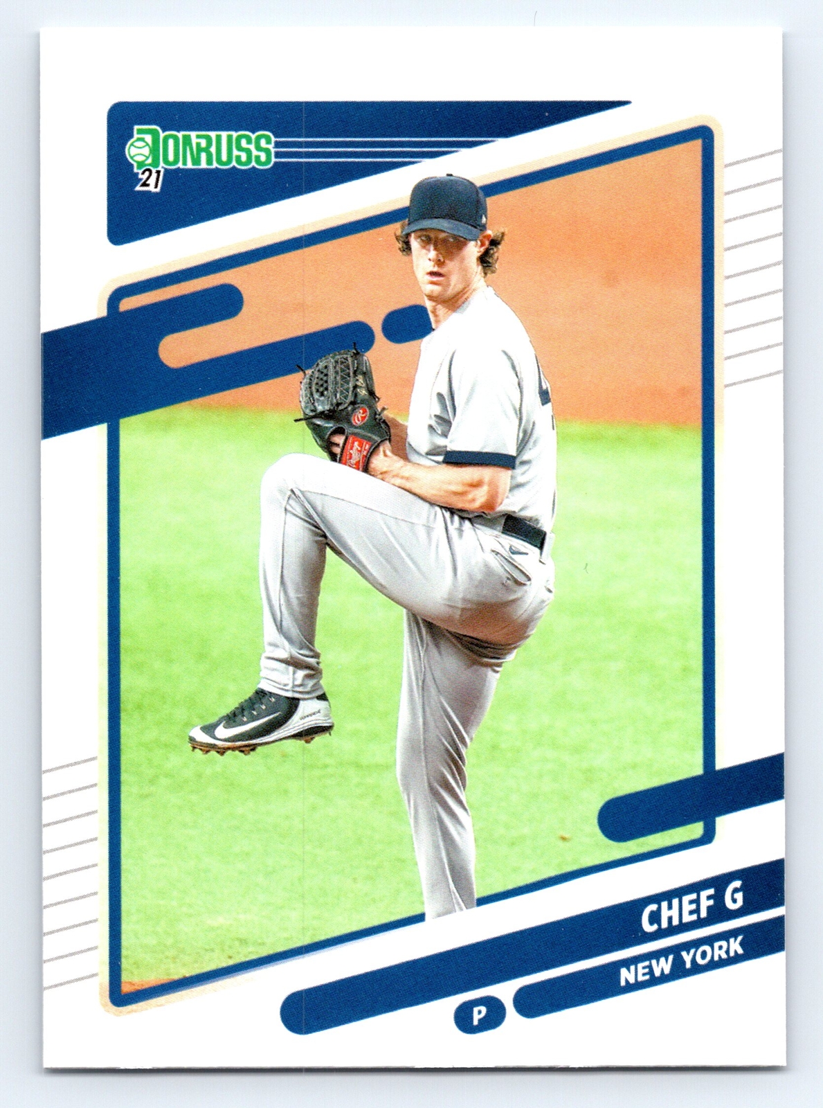 2021 Donruss #212b Gerrit Cole "Chef G" New York Yankees | eBay