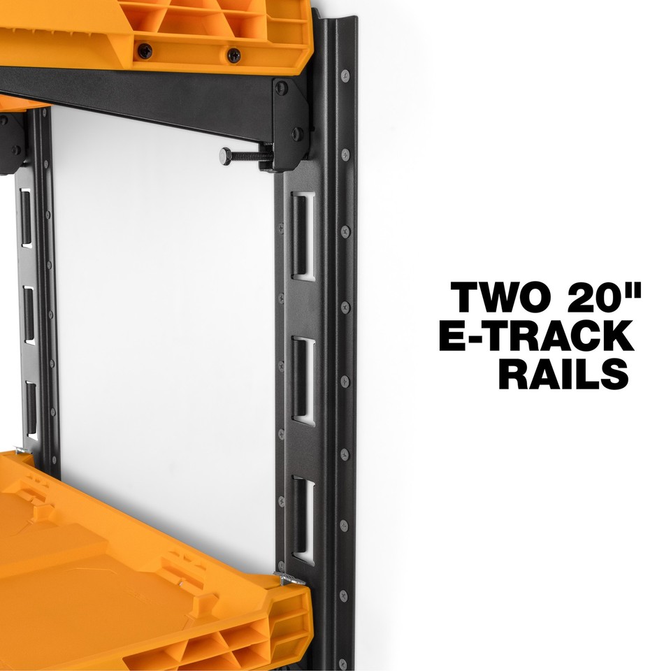 ToughBuilt StackTech 2-Shelf System, Wall Mounted Tool Storage ...